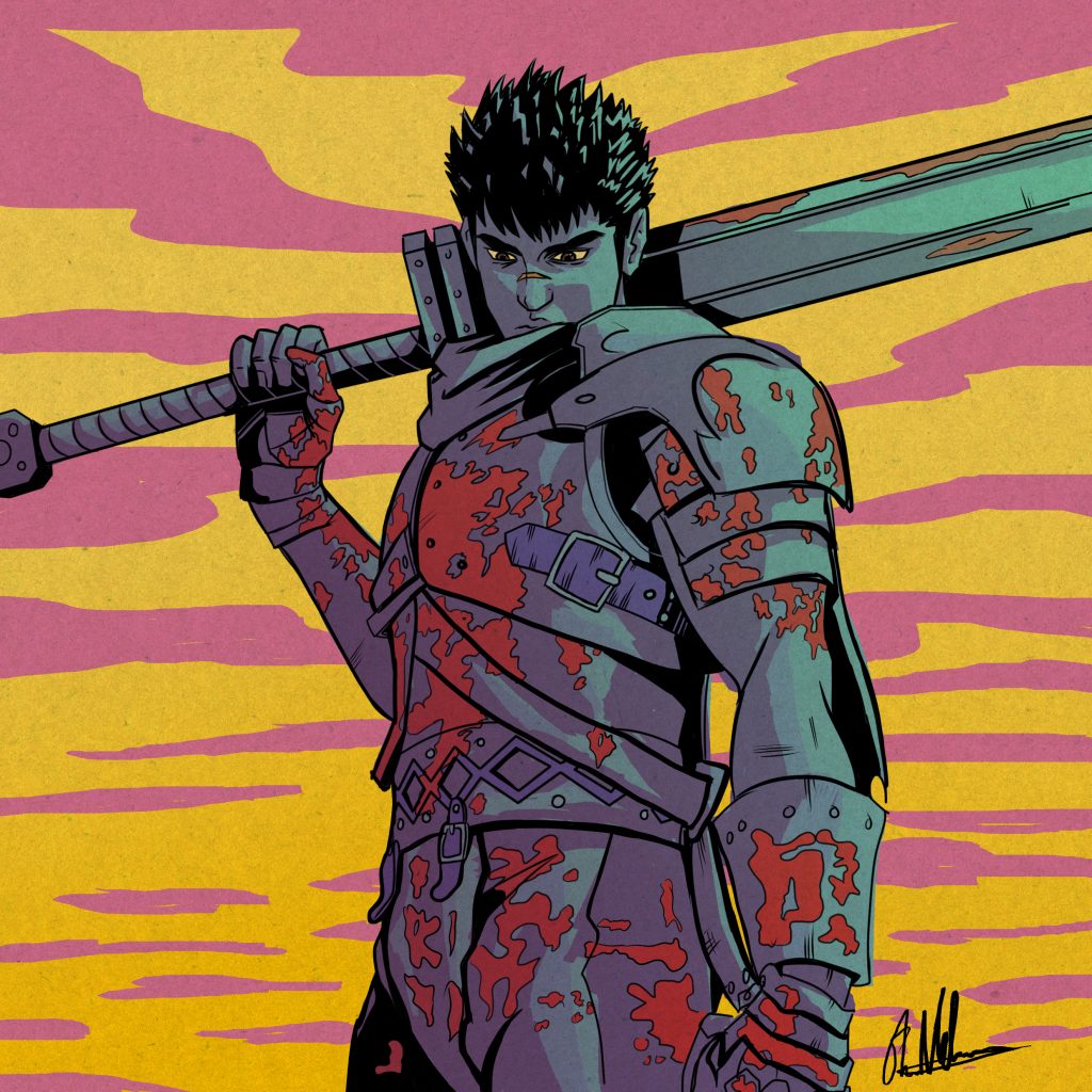 Guts post battle - Shanefaced